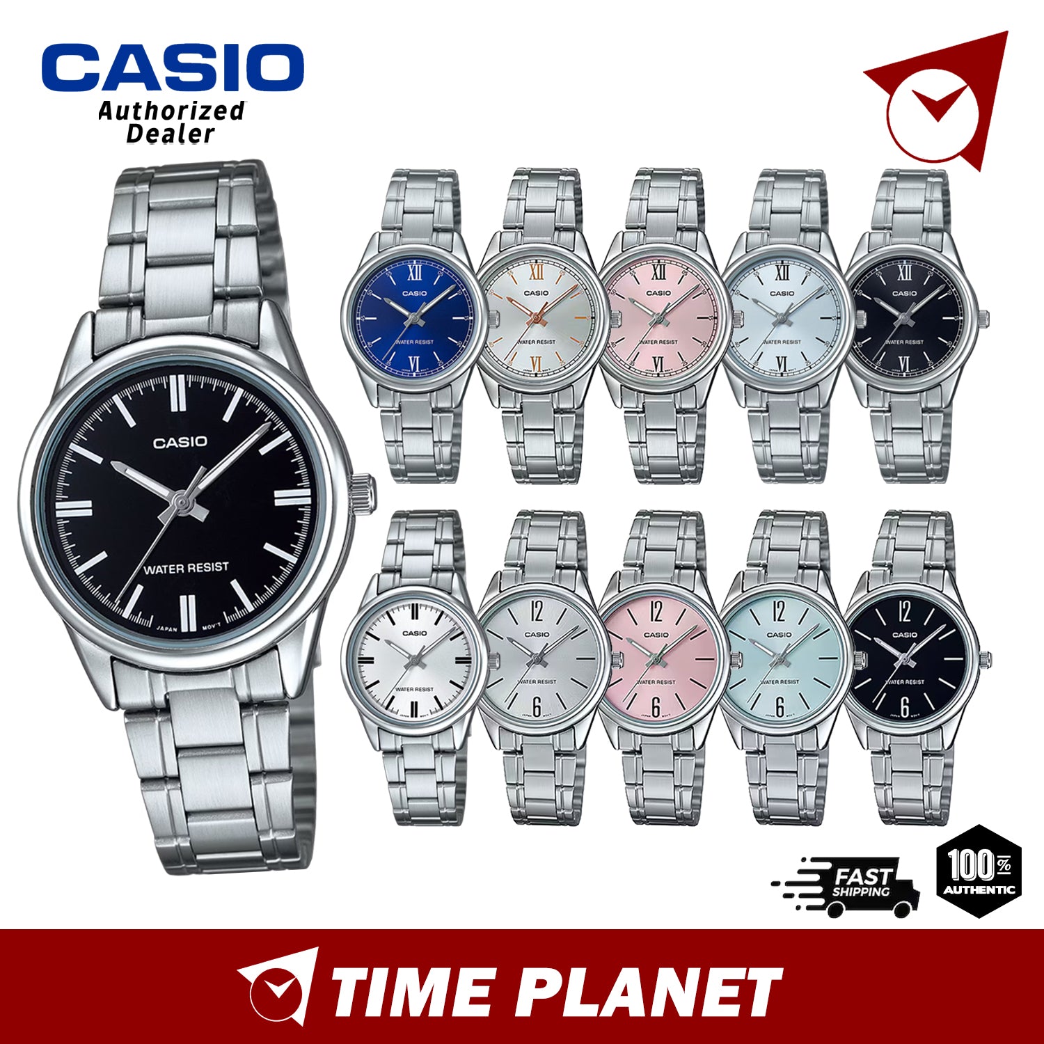 Casio LTP-V005D-1B / LTP-V005D-2B / LTP-V005D-4B / LTP-V005D-7B / LTP- – Timeplanet