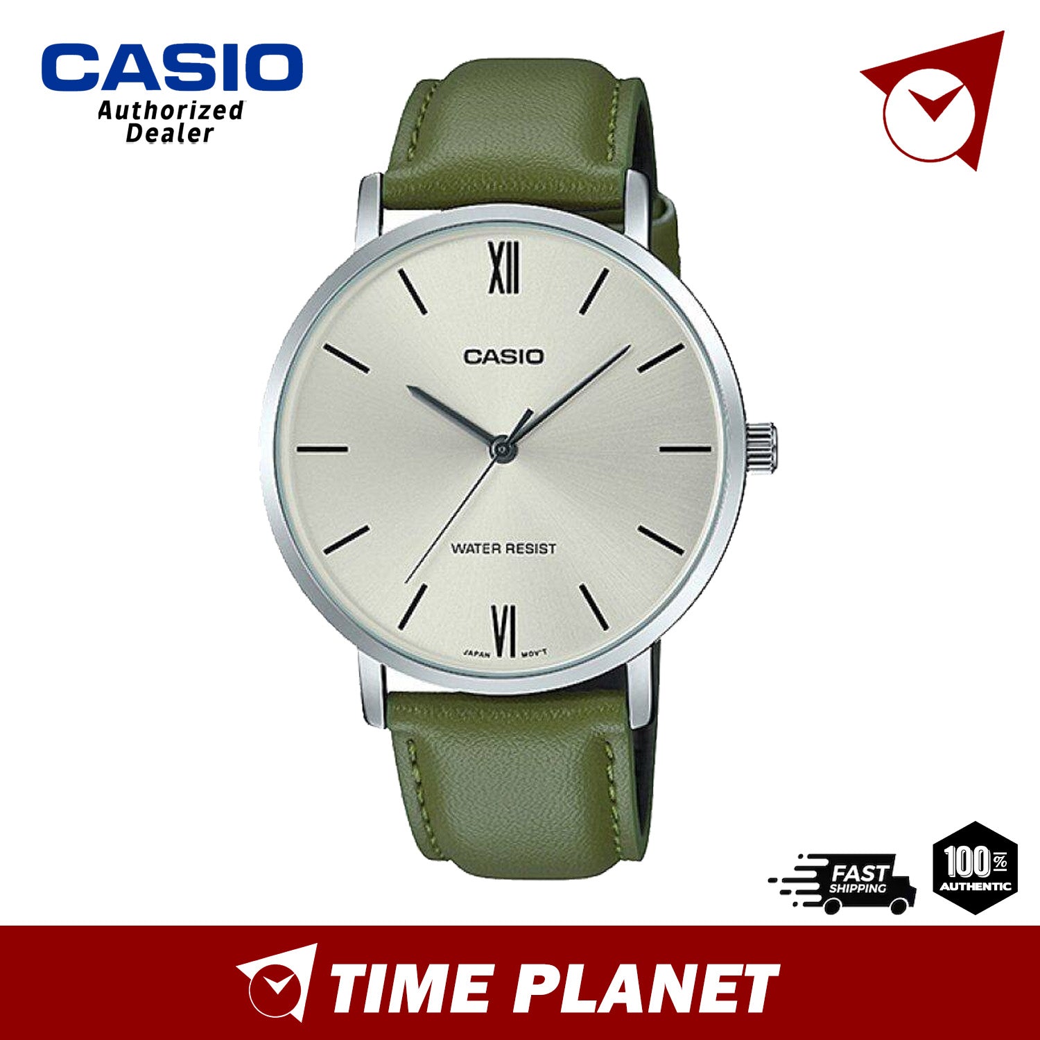 Casio Mtp Vt01l 3b Timeplanet