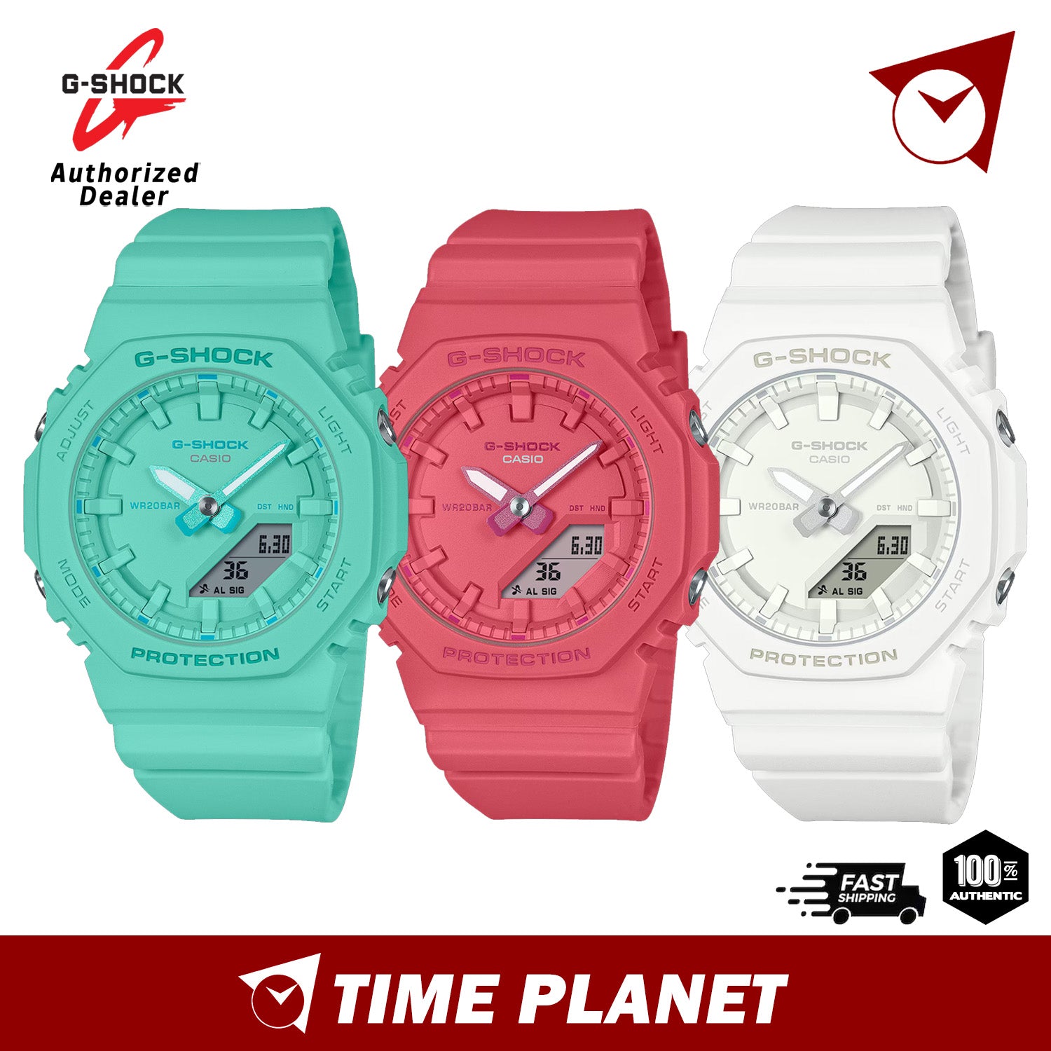 Casio G-Shock GMA-P2100-2A / GMA-P2100-4A / GMA-P2100-7A – Timeplanet