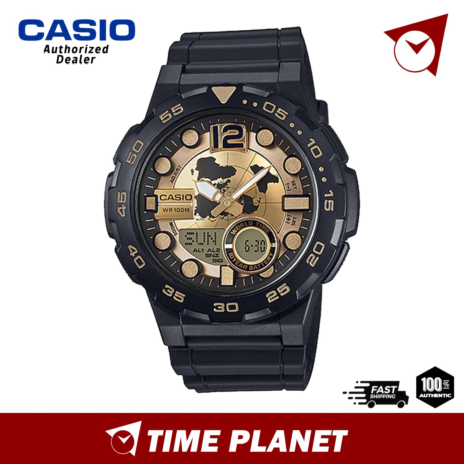 Casio AEQ-100BW-9A – Timeplanet