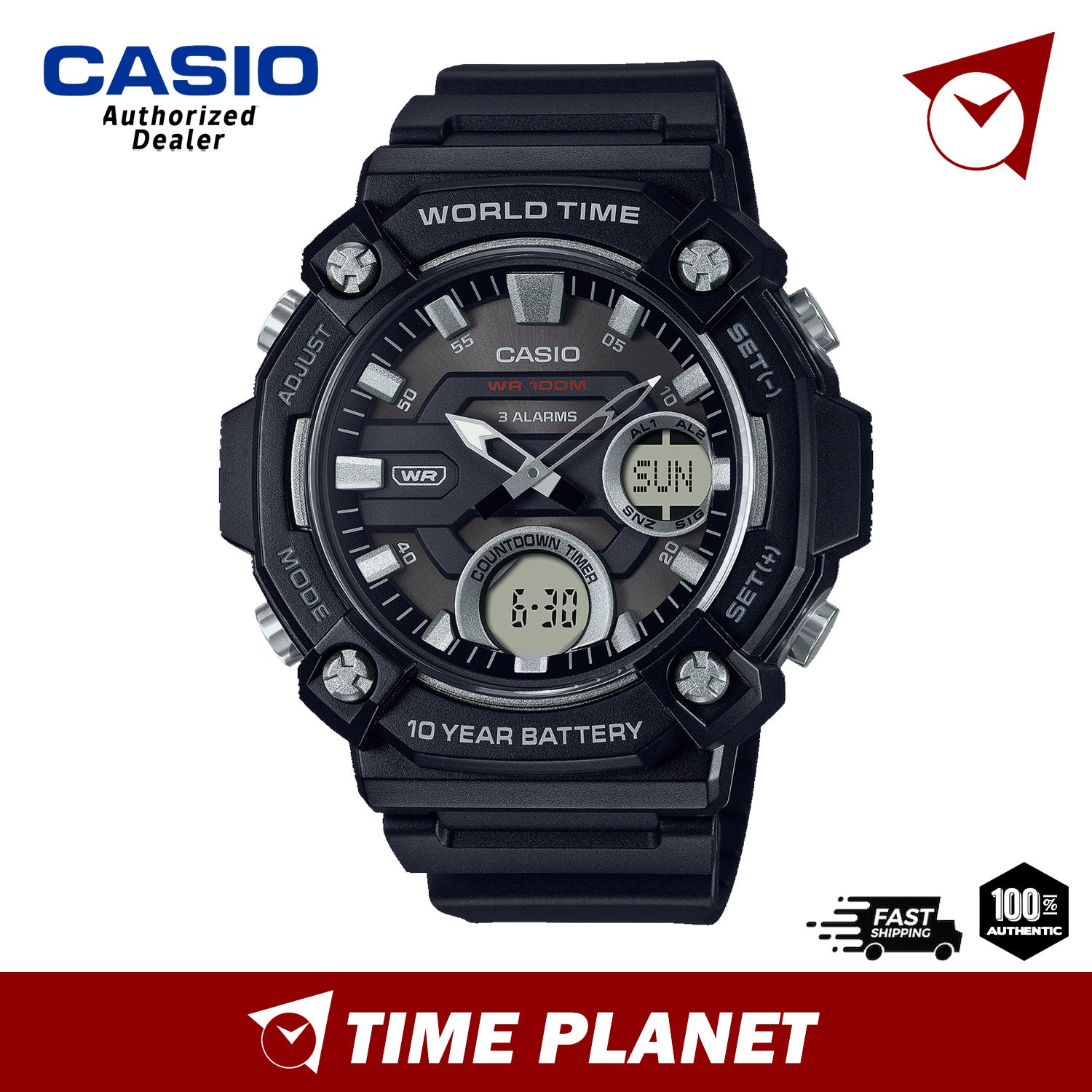 Casio AEQ-120W-1A – Timeplanet