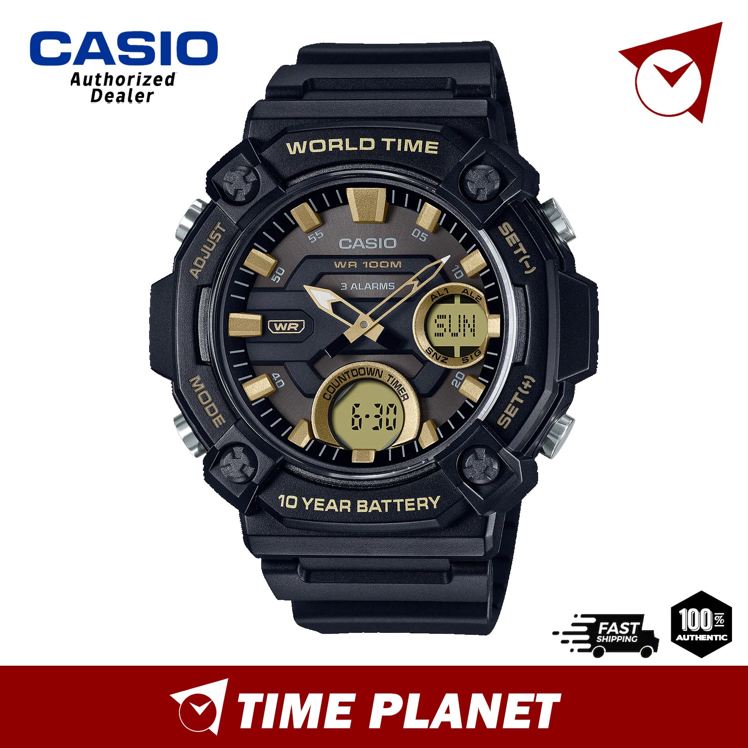 Casio AEQ-120W-9A – Timeplanet
