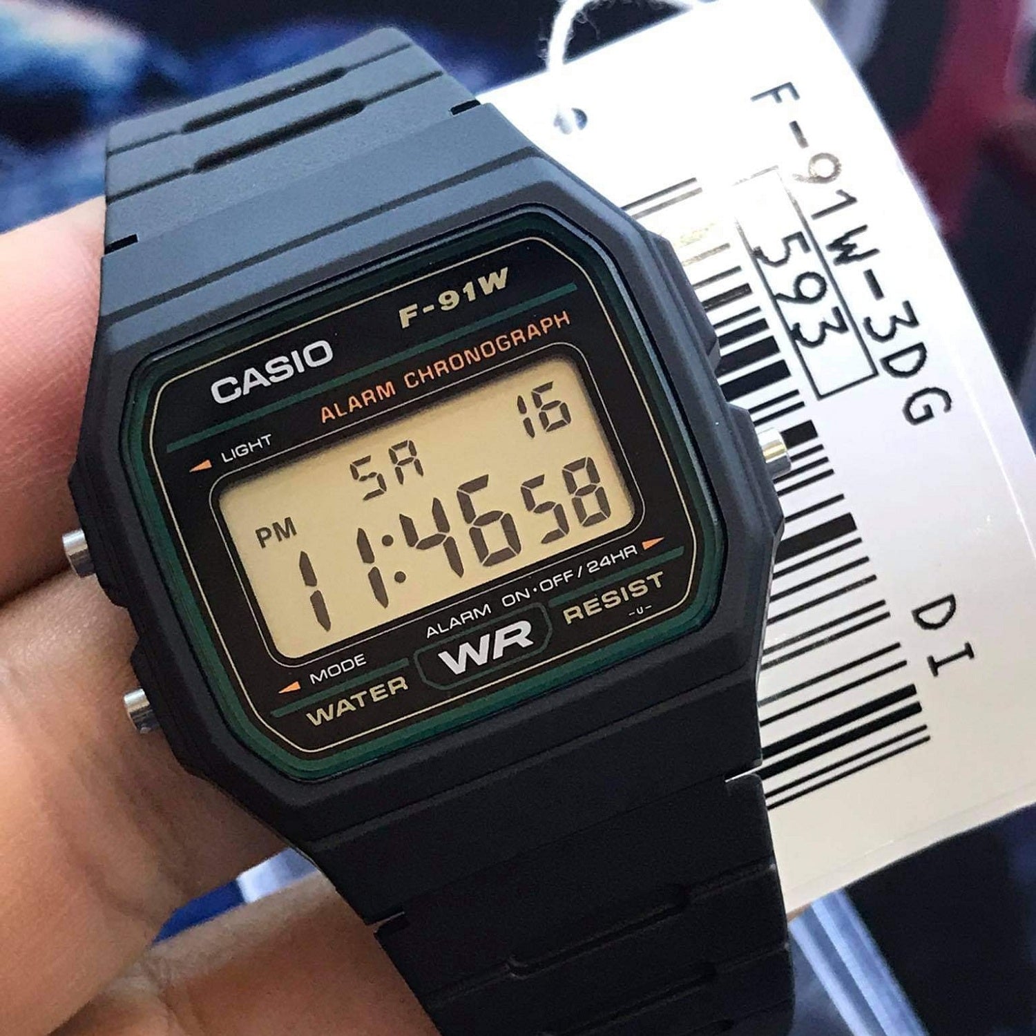 Casio F-91W-3 – Timeplanet