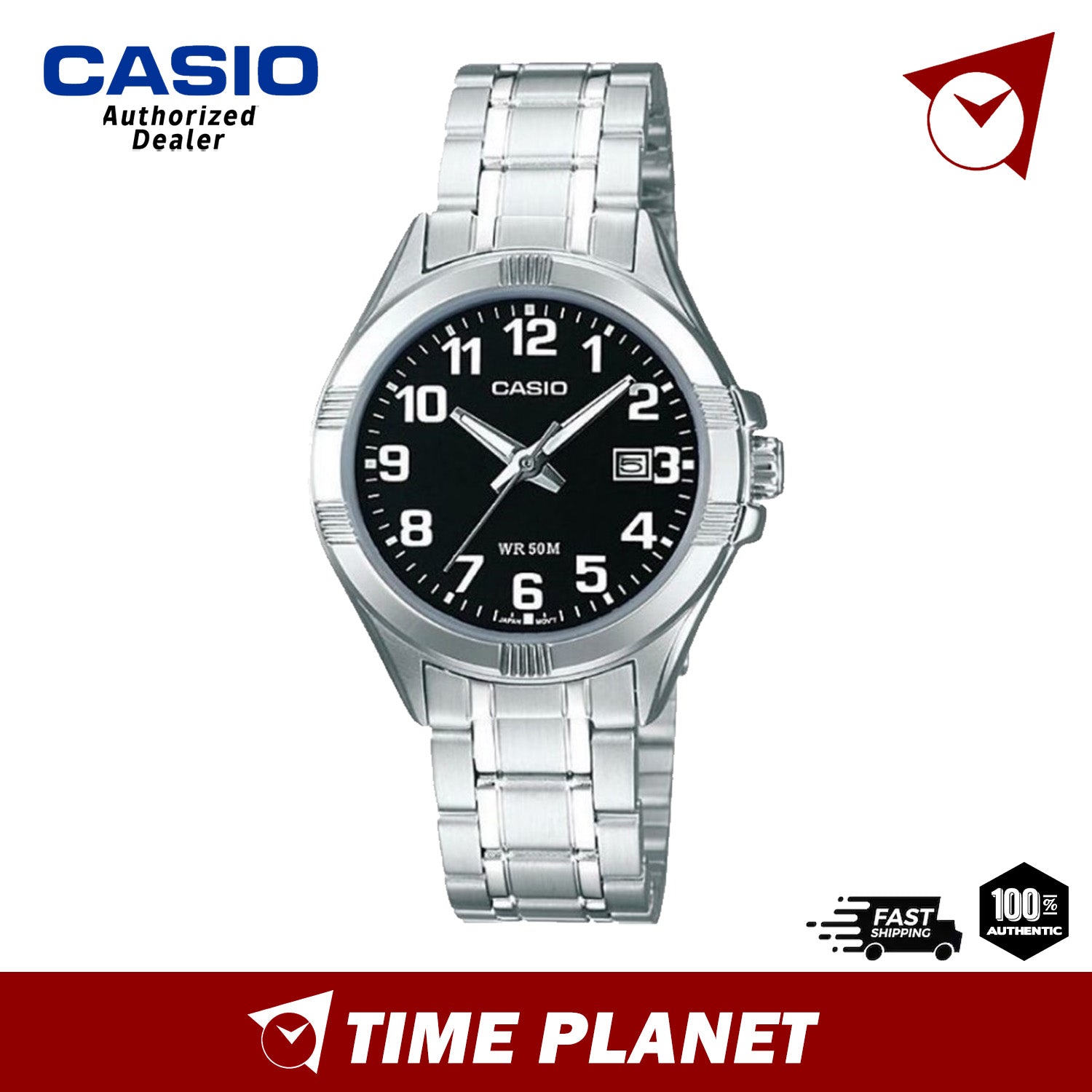 Casio LTP-1308D-1B – Timeplanet