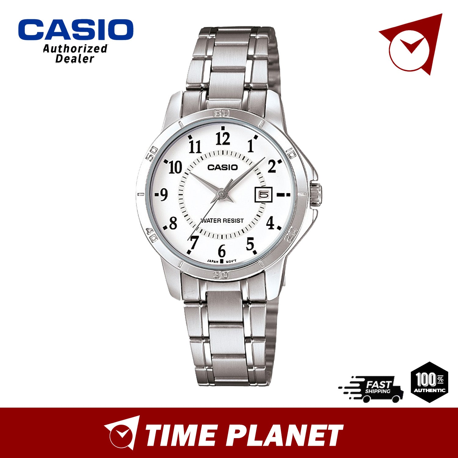 Casio LTP-V004D-7B – Timeplanet