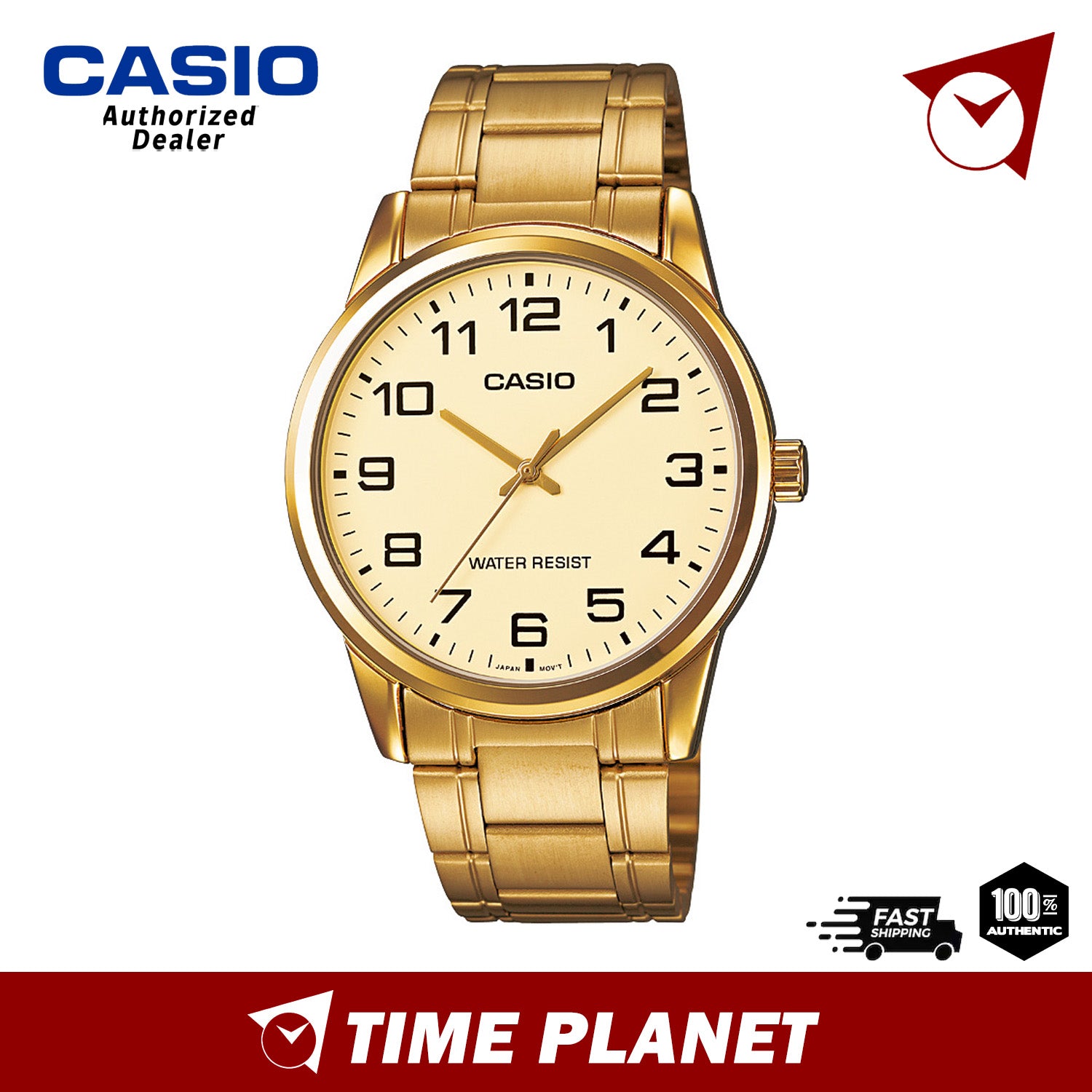 Casio MTP-V001G-9B – Timeplanet