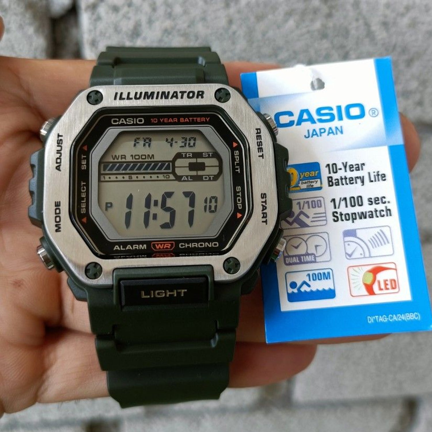 Casio MWD-110H-3A – Timeplanet