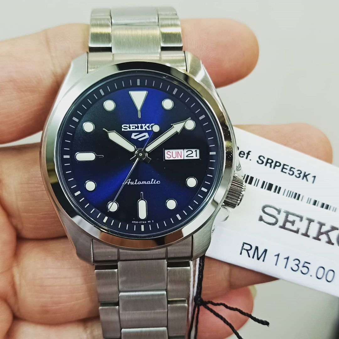 Seiko 5 Sports SRPE53K1 – Timeplanet