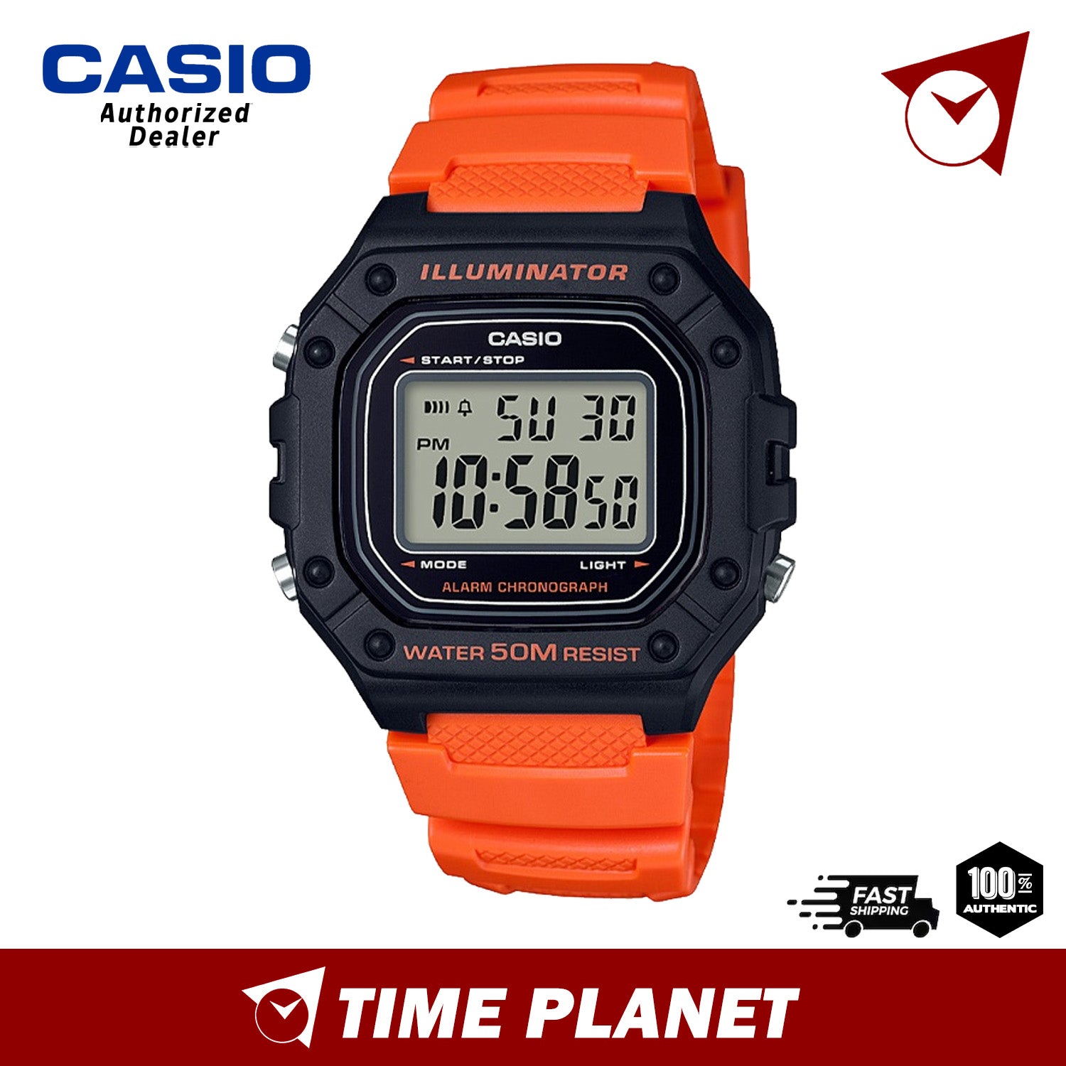 Casio W-218H-4B2 – Timeplanet