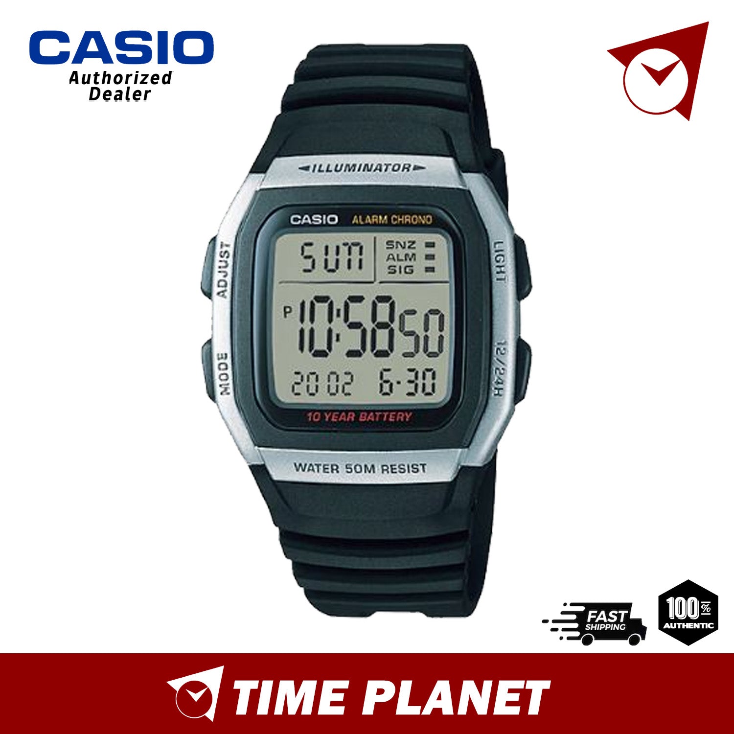 Casio W-96H-1A – Timeplanet