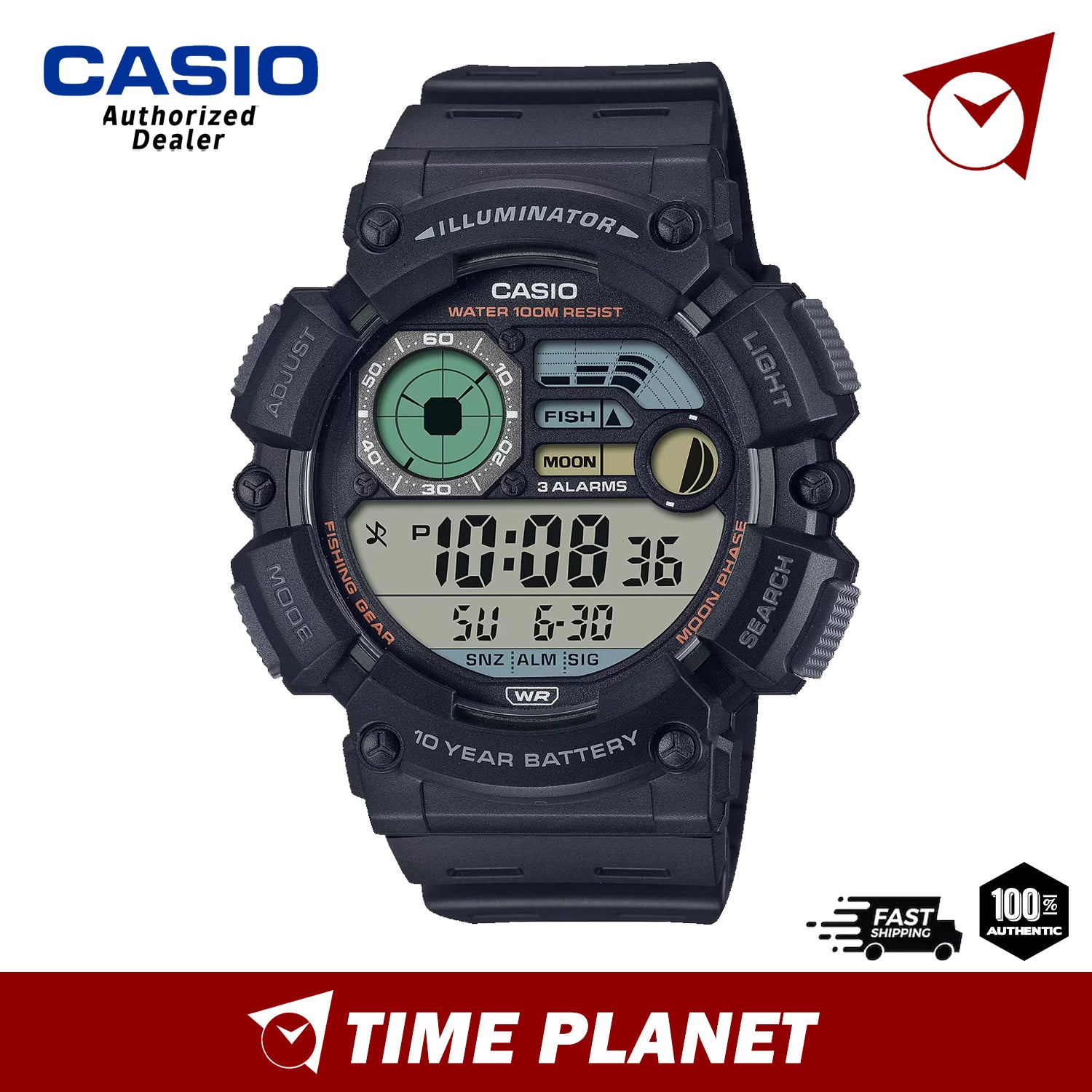 Casio WS-1500H-1A – Timeplanet