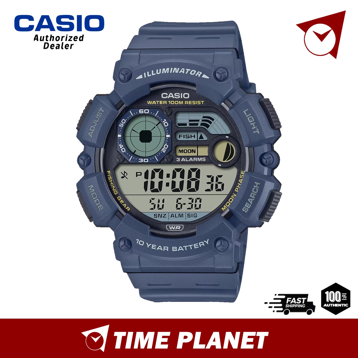 Casio WS-1500H-2A – Timeplanet