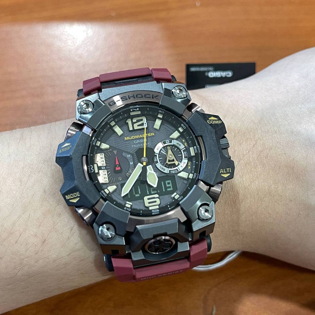 [Official Warranty] Casio G-Shock GWG-B1000-1A4 CARBON MUDMASTER Trip – Timeplanet