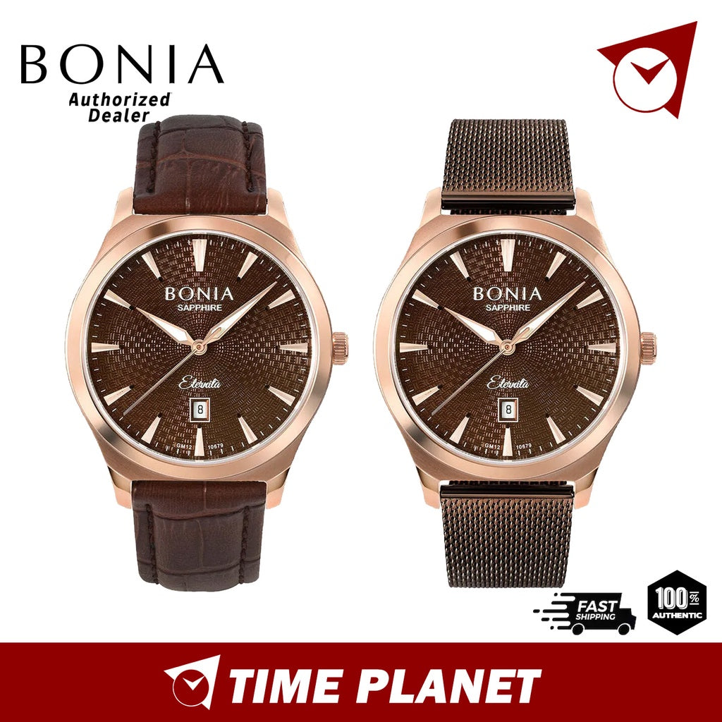 [Official Warranty] BONIA ETERNITA CLASSIC MEN WATCH BNB10679-1542 ...