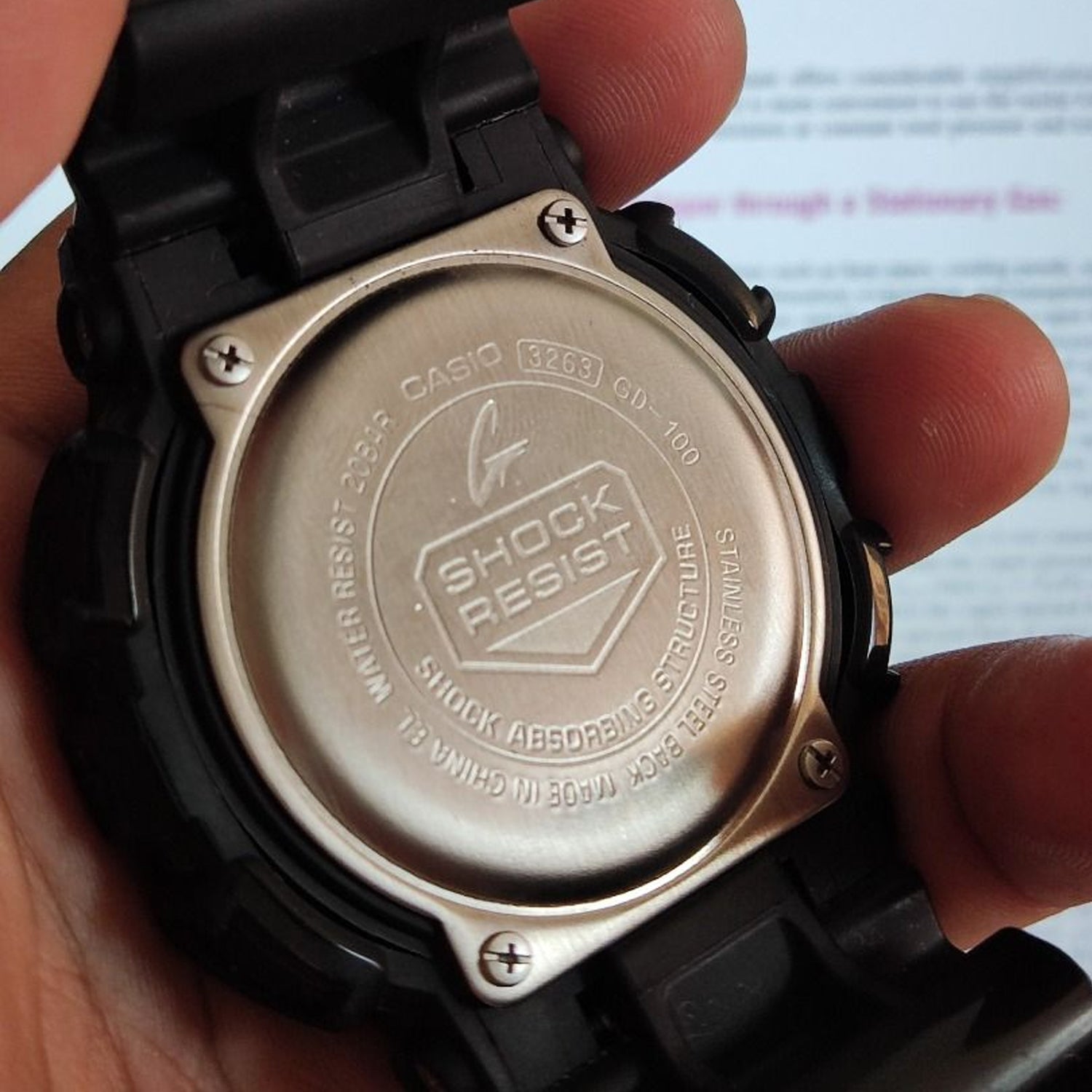 Casio G-Shock GD-100-1B – Timeplanet