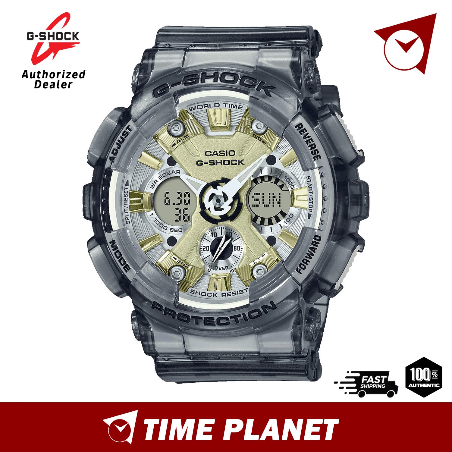 Casio G-Shock GMA-S120GS-8A – Timeplanet