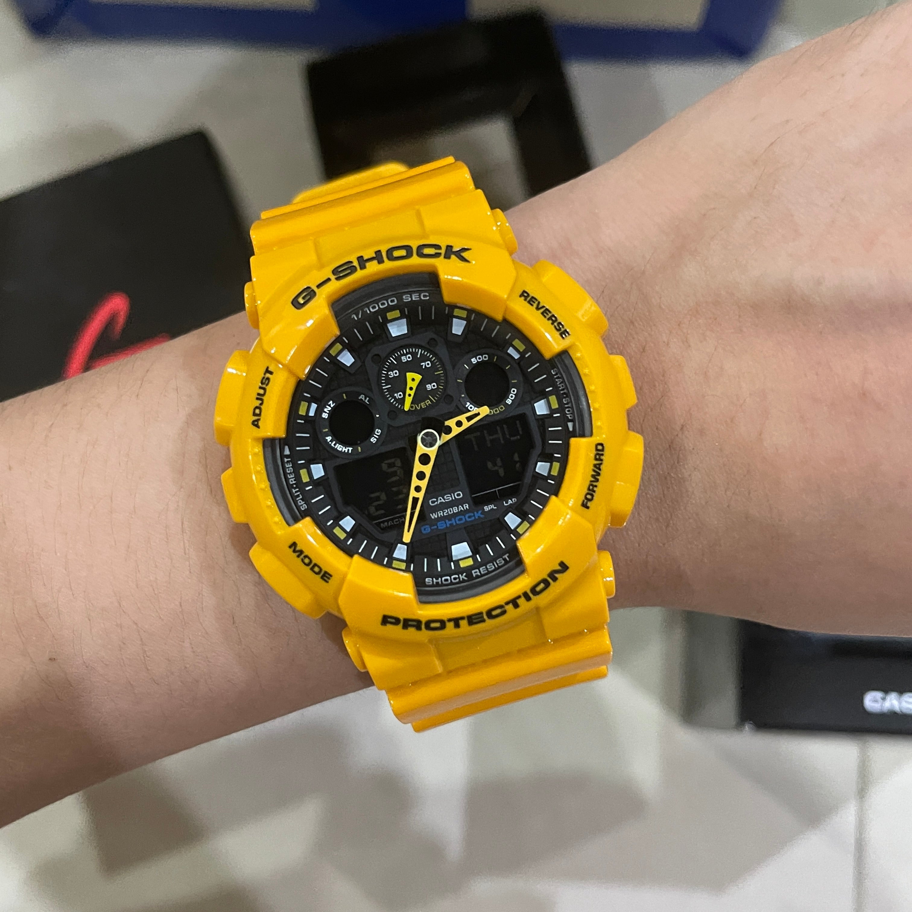 Casio G-Shock GA-100A-9A – Timeplanet